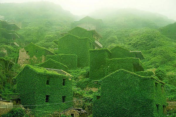 I Have Seen The Whole Of The Internet: Abandoned Overgrown Village ...