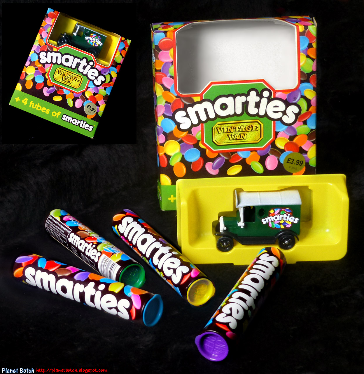 The Smarties Vintage Van Set | Planet Botch