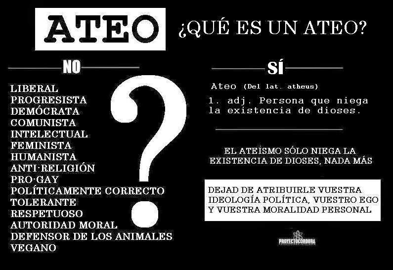 Preguntas que le hacen a un ateo