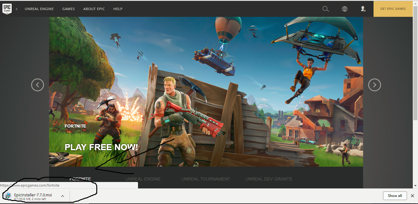 How to download Fornite