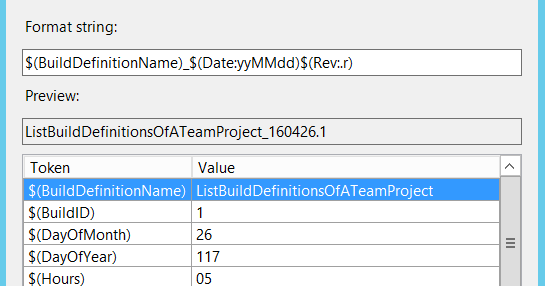 TFS 2013 Team Build : Part 2 - How to change the default build number format of a build ...