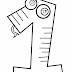 Kids Page: Animal Number 1 Coloring Page