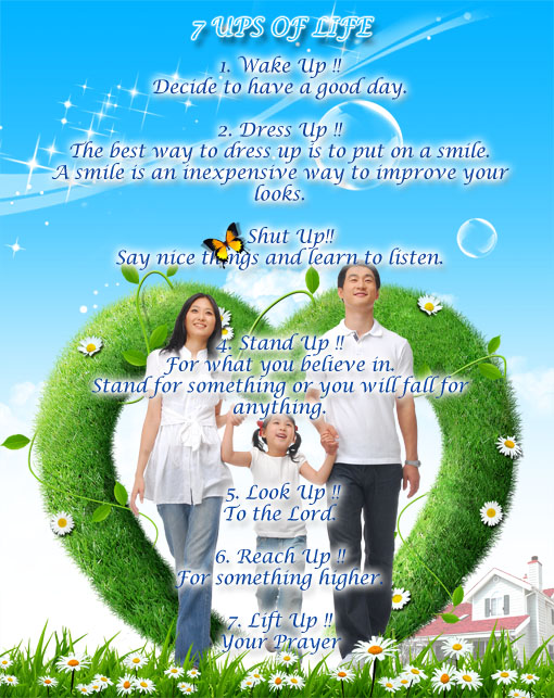 7 Ups of Life ~ GMAHK Tanjungpinang