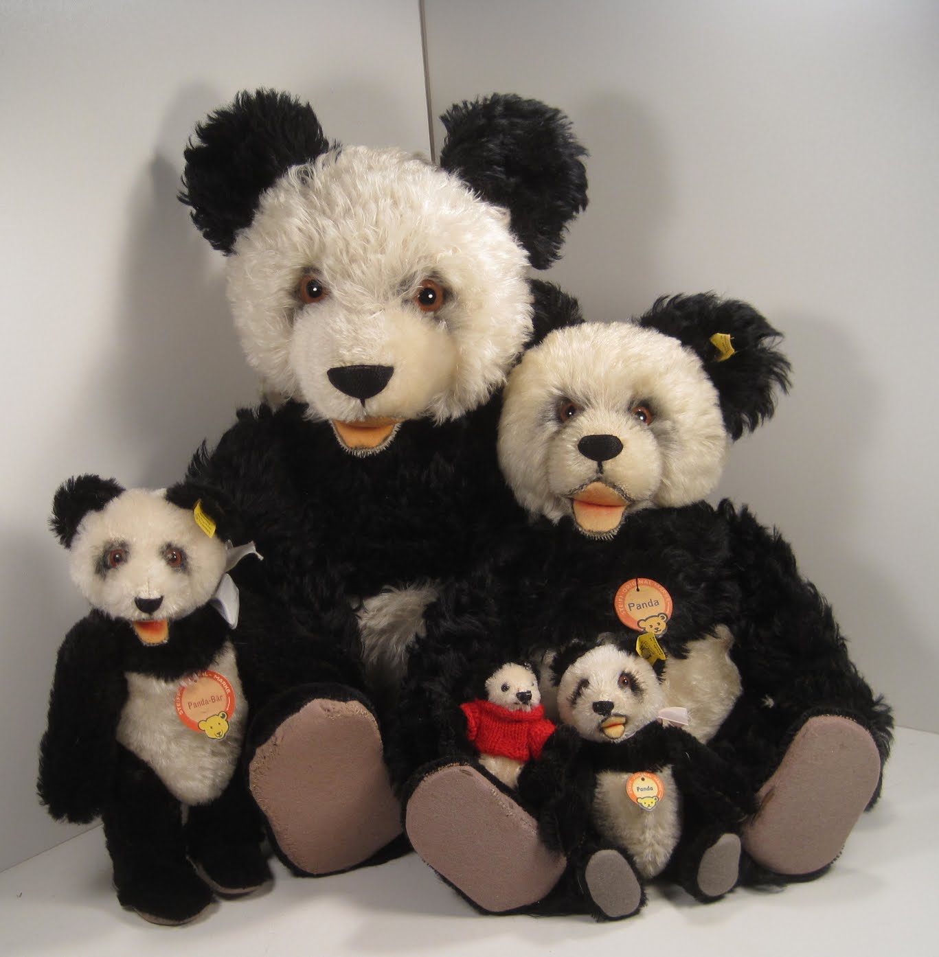 MY STEIFF LIFE: It's Three Of A Kind With These Midcentury Steiff Panda ...