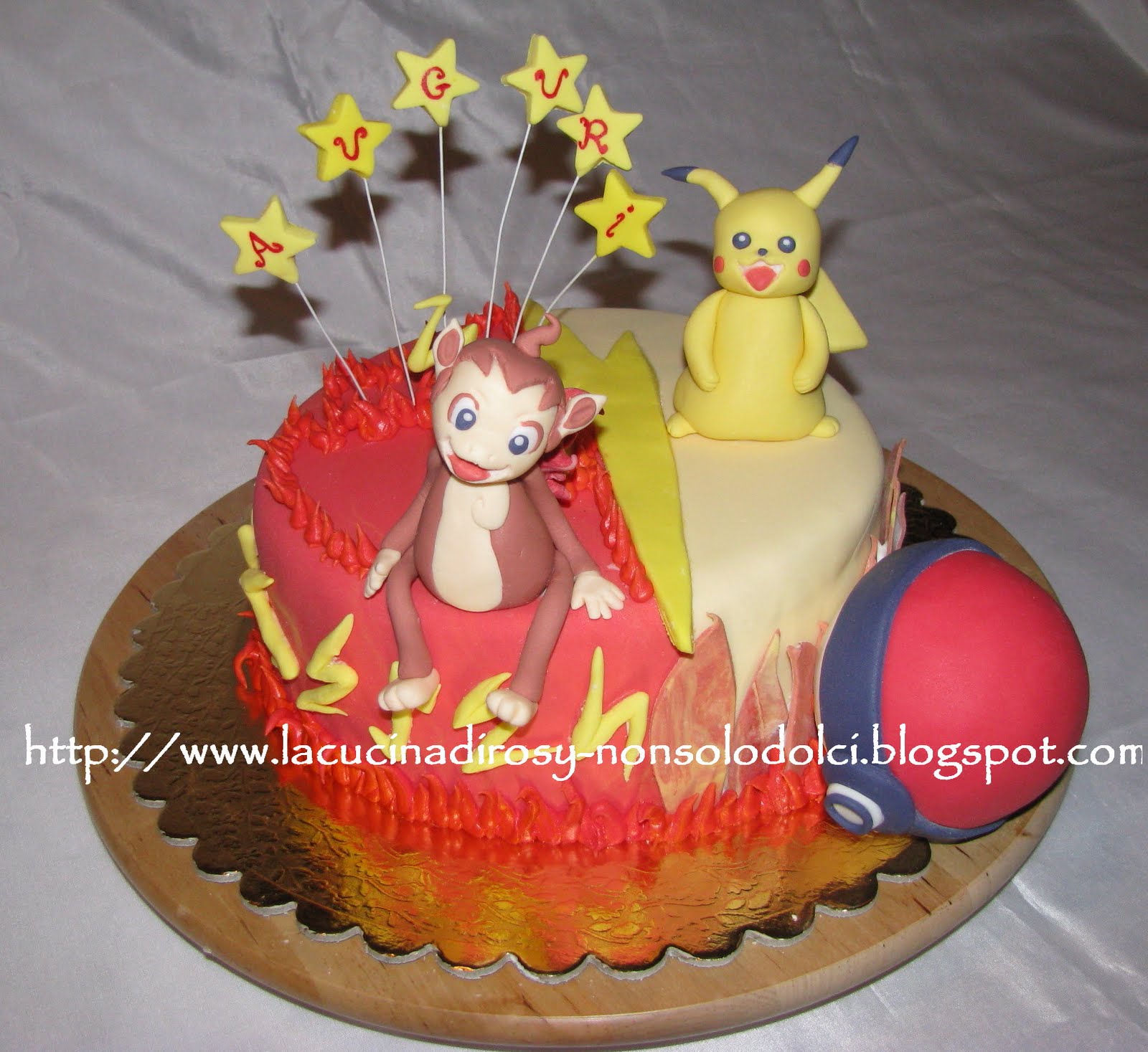 Le Torte Decorate di Rosy: Torta Pokemon