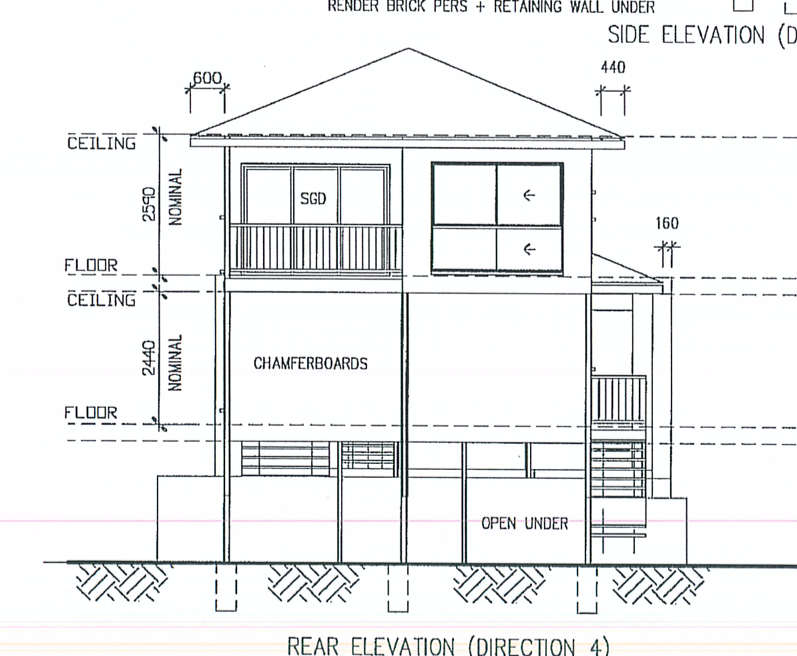 Karina's House Project: Rear Balcony Balustrades