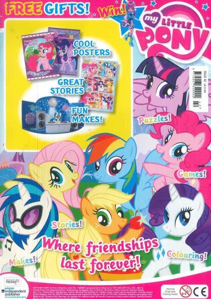 Equestria Daily - MLP Stuff!: UK Comic With Vinyl Scratch Figure ...