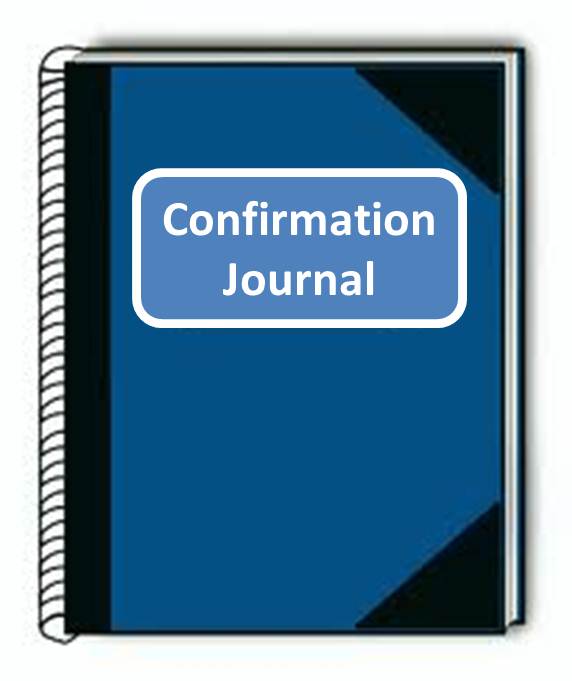 The Carpenter's Ministry Toolbox: CONFIRMATION: Reflection Journals