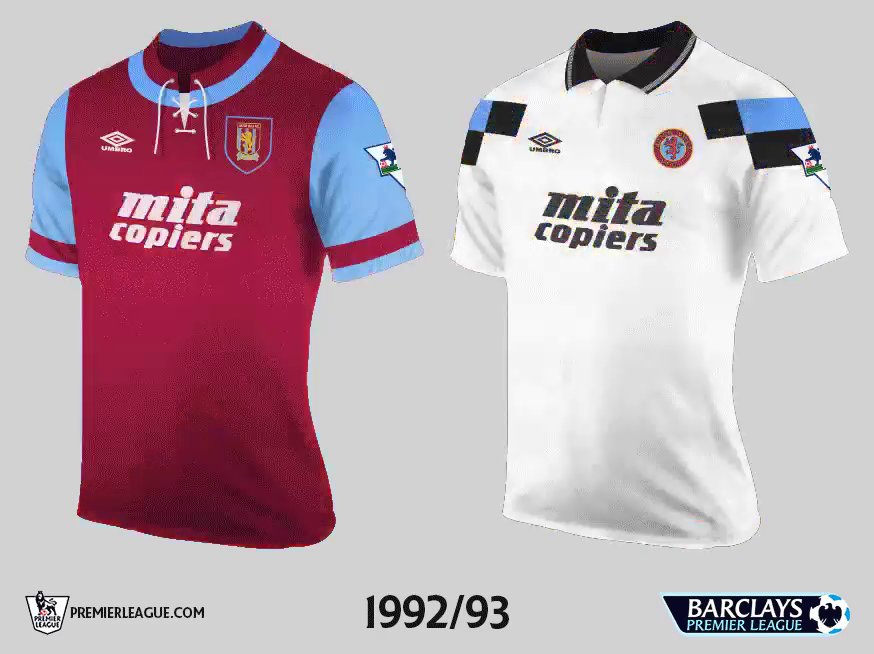 All 20 Teams' First Premier League Kits - Footy Headlines