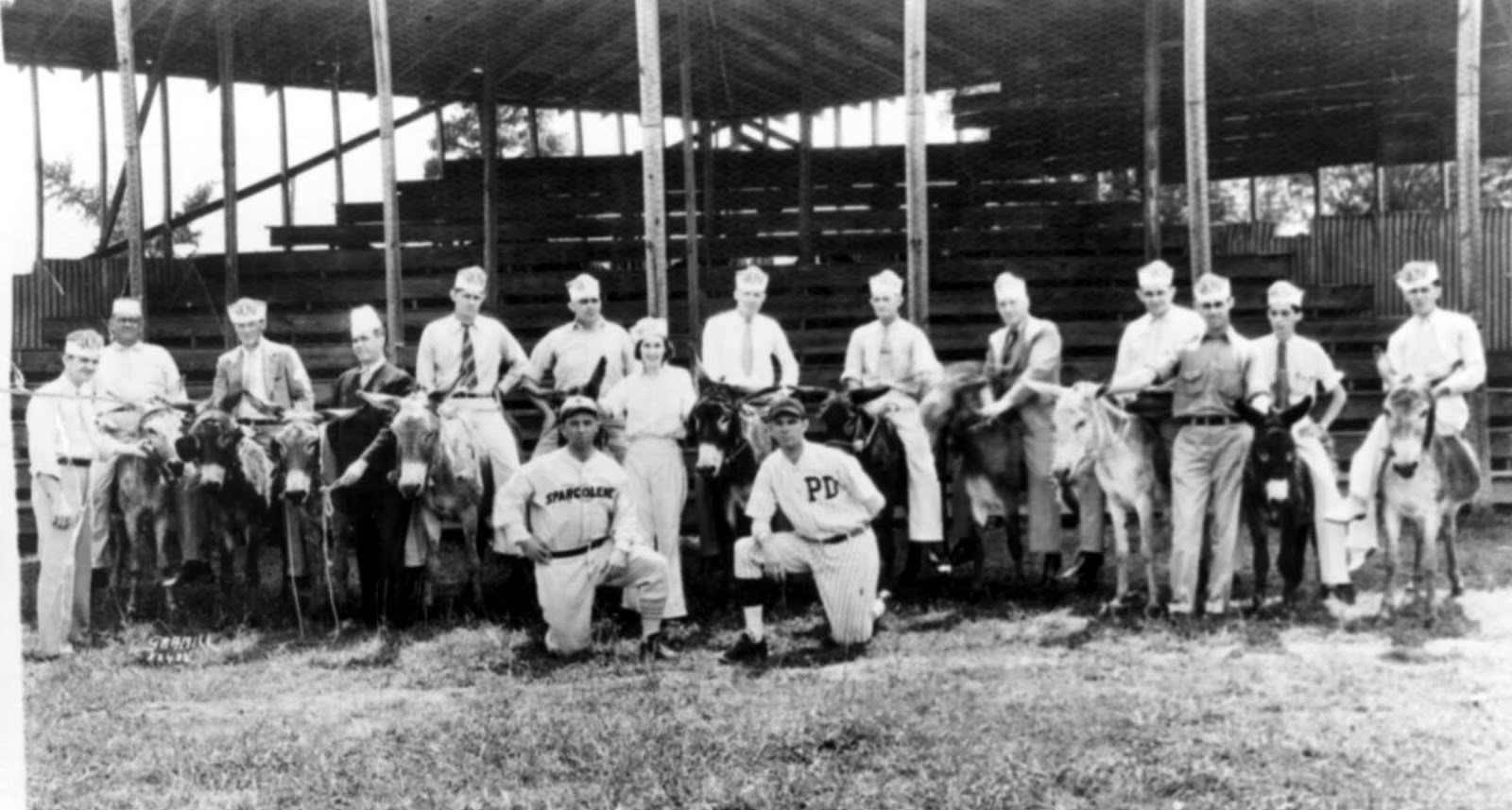 Bossier Parish Libraries History Center: Donkey Baseball: Sports Fad of ...