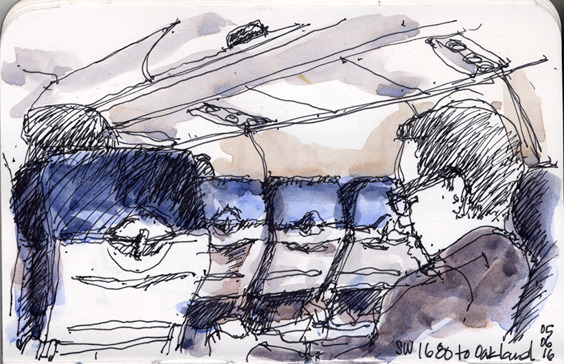 GLWSKETCHWORKS: Sketching En Route