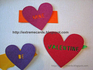 Valentine Trifold Pop Up Card