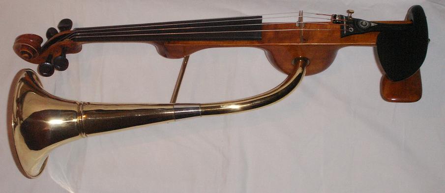 collectio instrumentorum: Horn-violin or Trumpet-violin