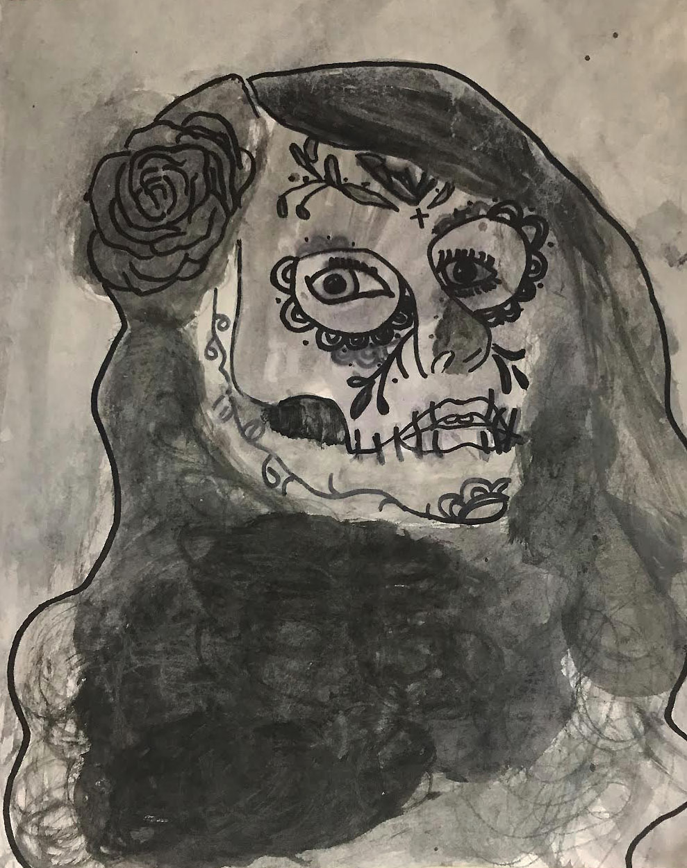 SUGAR SKULL PORTRAITS