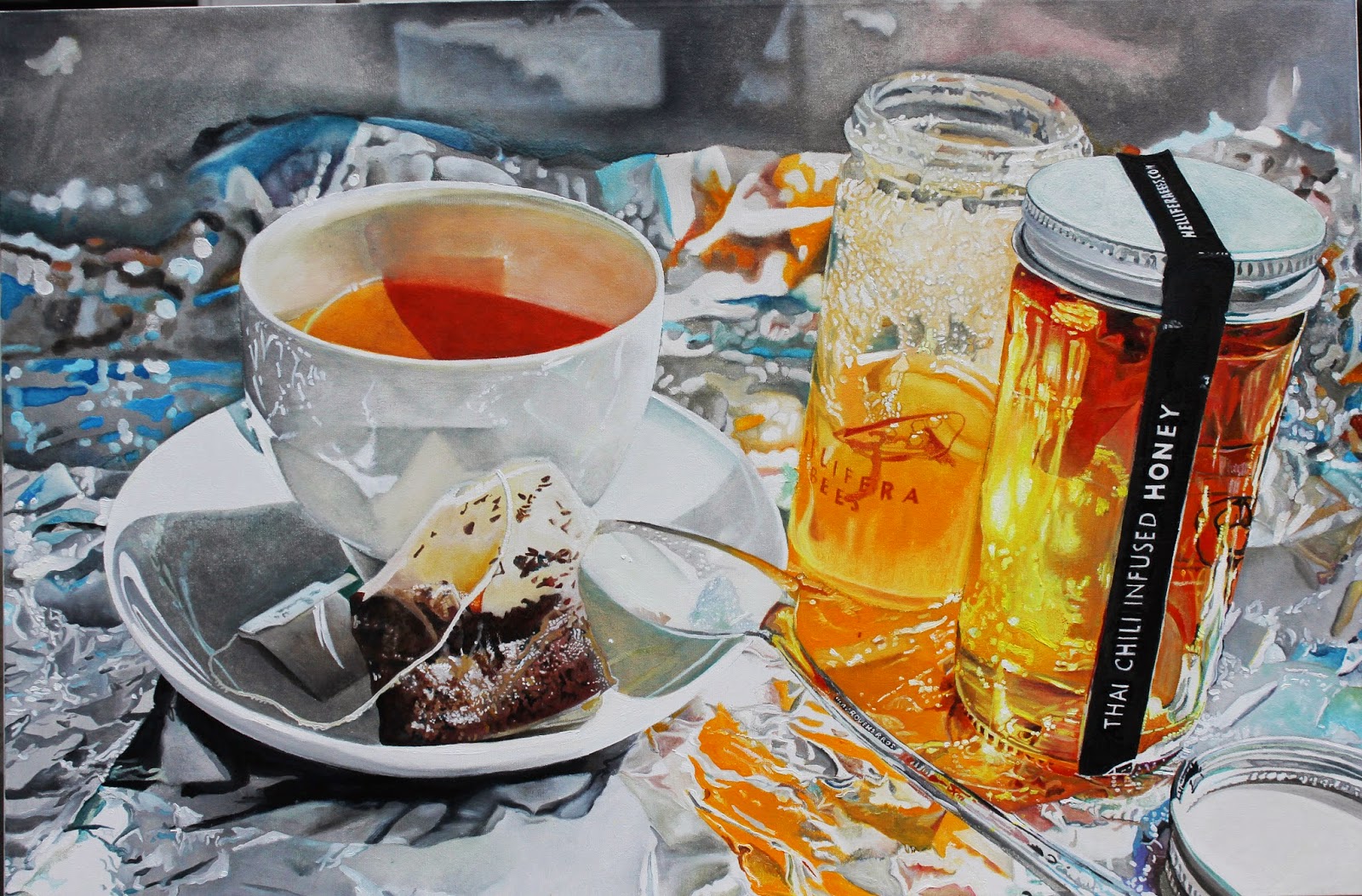 BEAUTIFUL NEW WORK BY ANN GOLDBERG