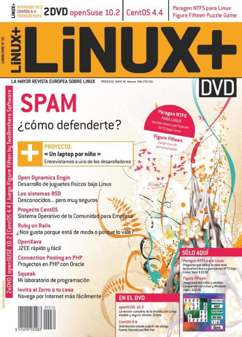 Linux+ Nro. 30 – SPAM: ¿Cómo defenderte? | FreeLibros