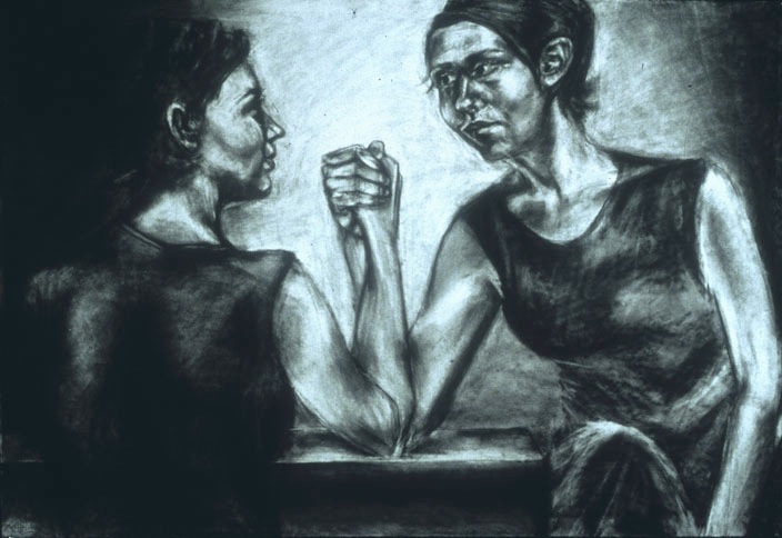 Carol Adelman Teaching: Student Work: Intro to Figure Drawing