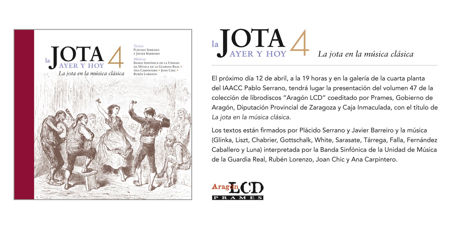 MÚSICA Y PALABRAS: LA JOTA