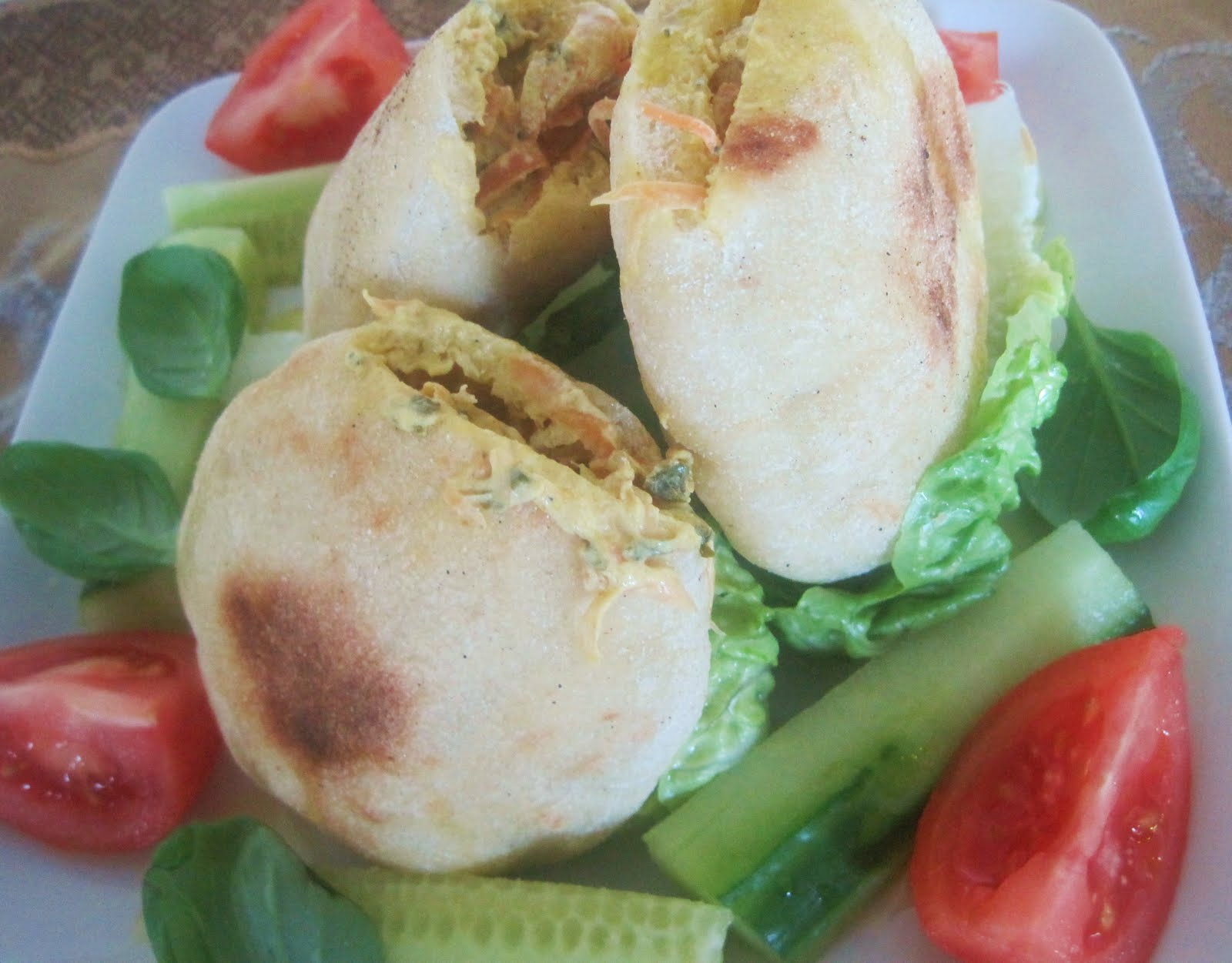 Sandwich Breads / Moroccan Mini-Toghrift or Mini-Batbout / Mini ...