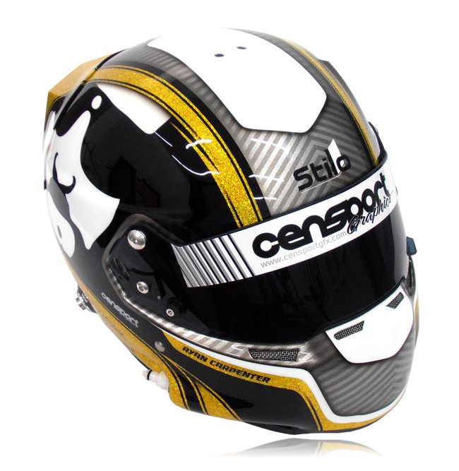 Racing Helmets Garage: Stilo ST4 R.Carpenter 2012 by Censport Graphics