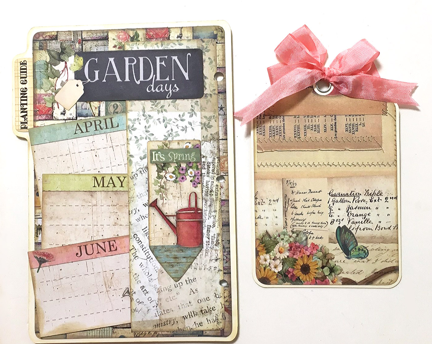 TFJB Inspiration Ave: Saturday Showcase: Stamperia Garden Journal