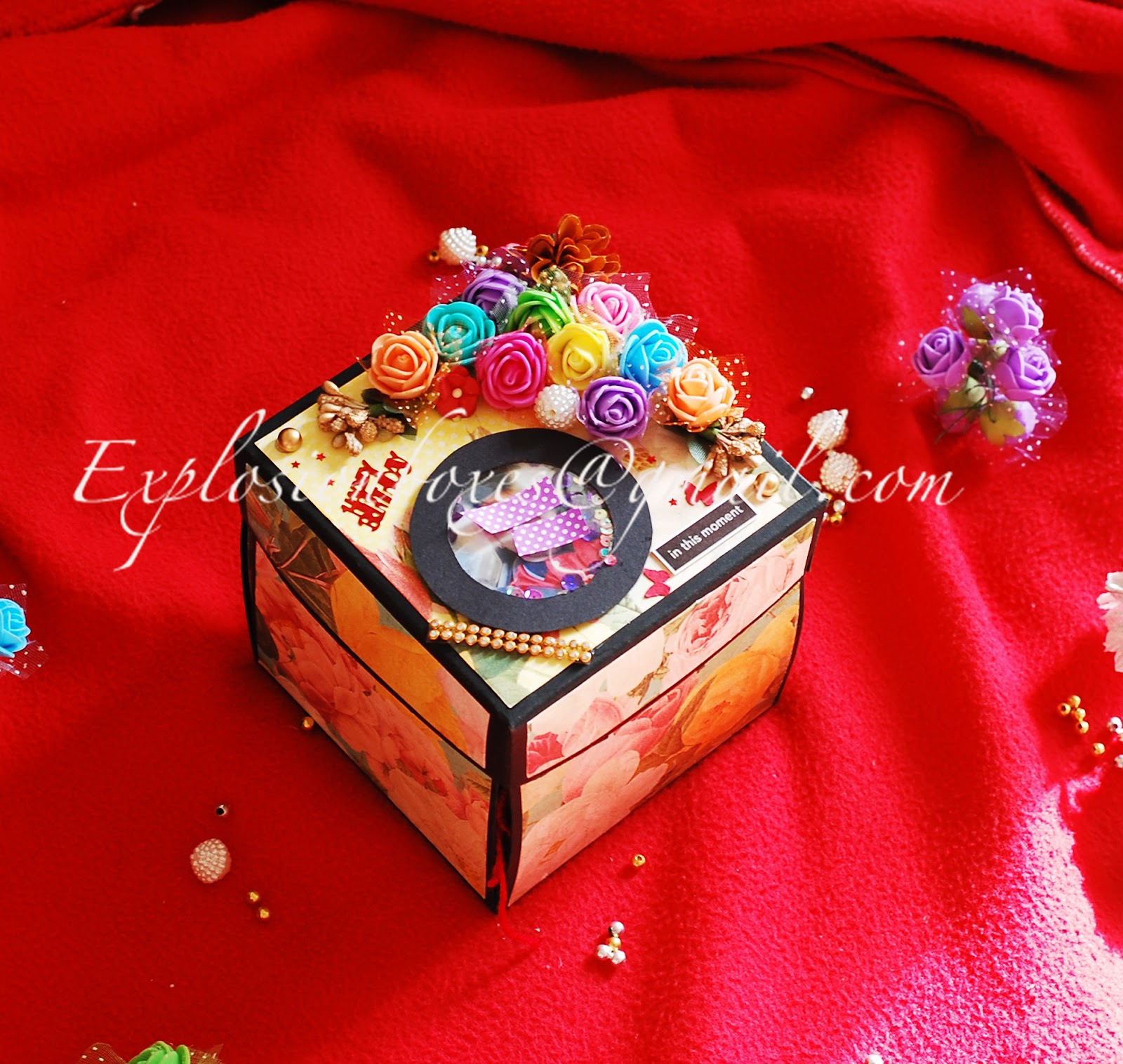 Explosion Boxes: 5 Layered Birthday Explosion Box