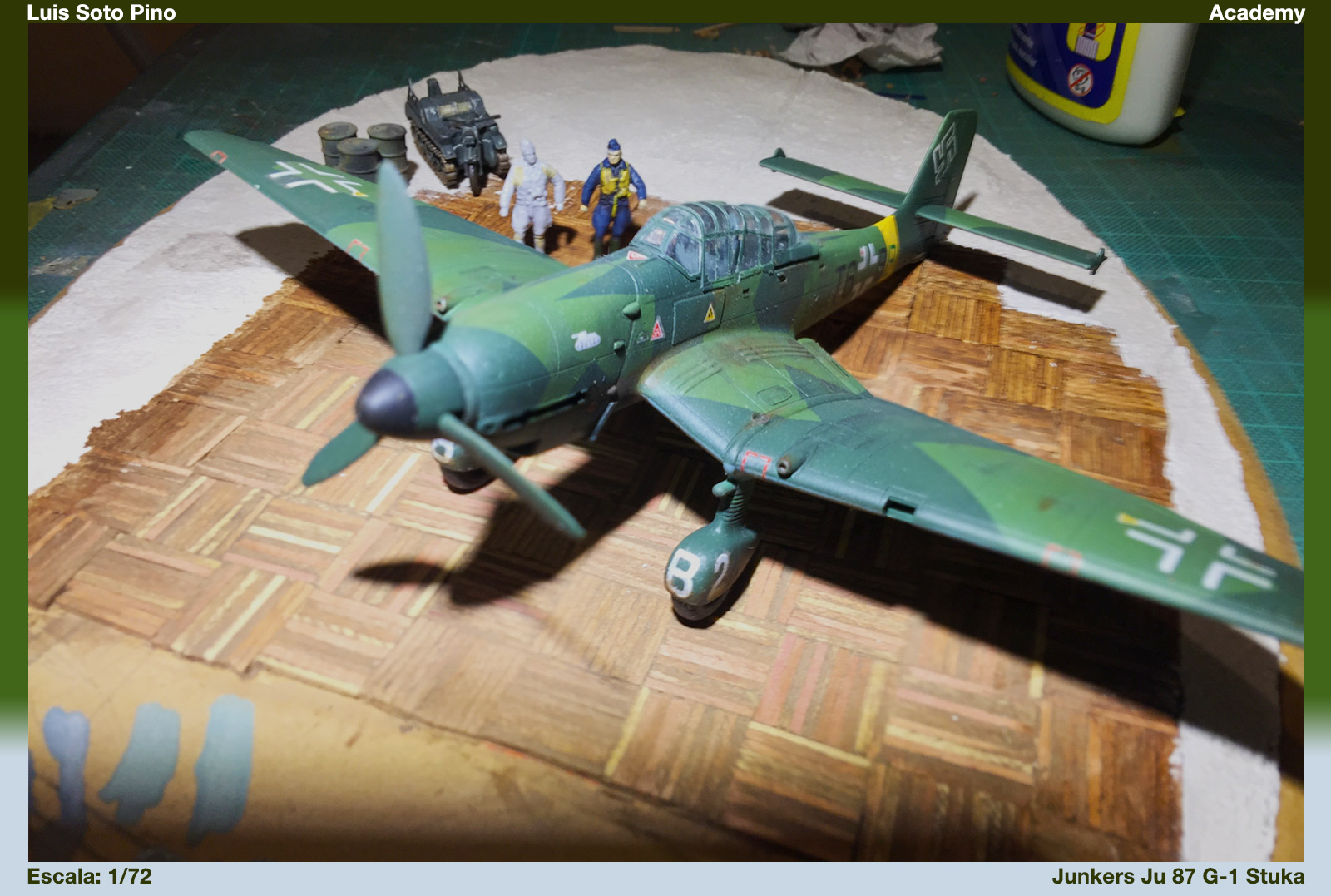 Paso a paso vortexx: Junkers Ju-87 G1 STUKA - Academy 1/72