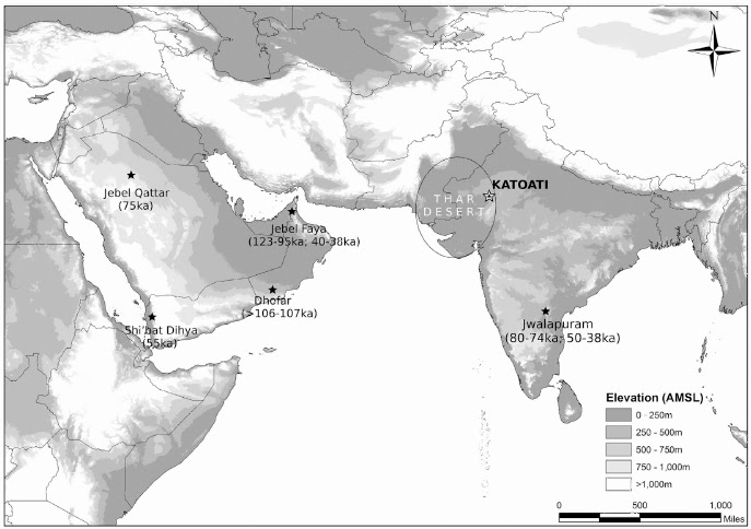 Thar Desert Location On World Map