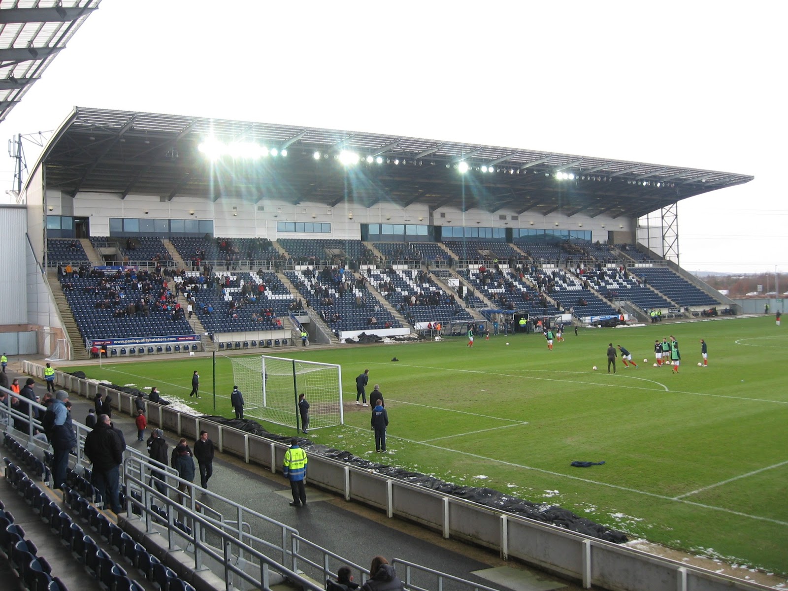 * The 100 Football Grounds Club *: My Matchday - 337 Falkirk Stadium