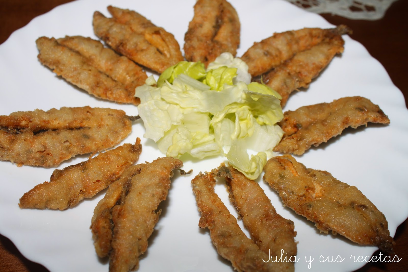 JULIA Y SUS RECETAS: BOQUERONES EN ADOBO FRITOS