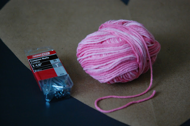 Mothers Mouthful: Heart String Wall Art