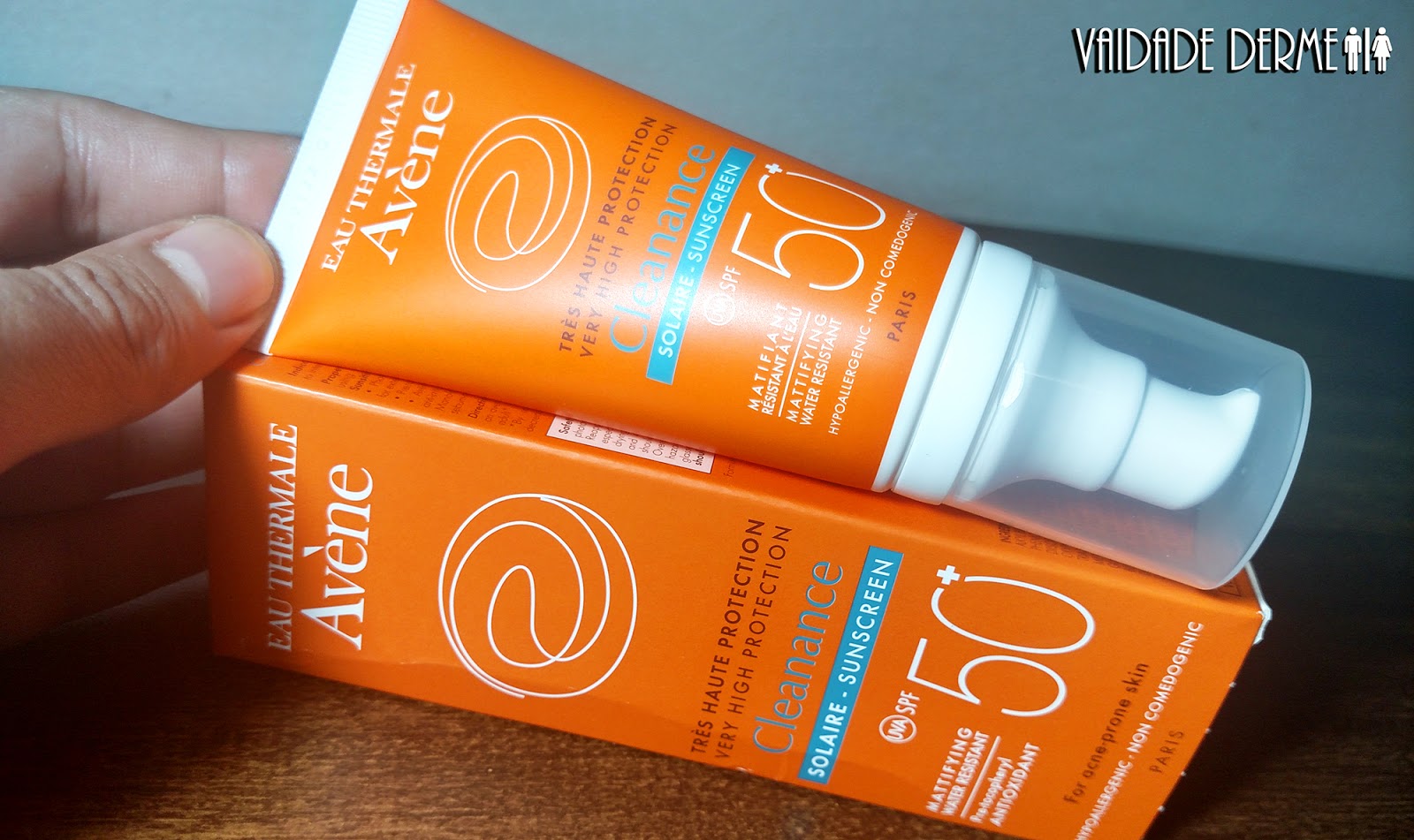 Vaidade Derme: Avène Cleanance Protetor Solar FPS 50+ | Filtro Solar ...