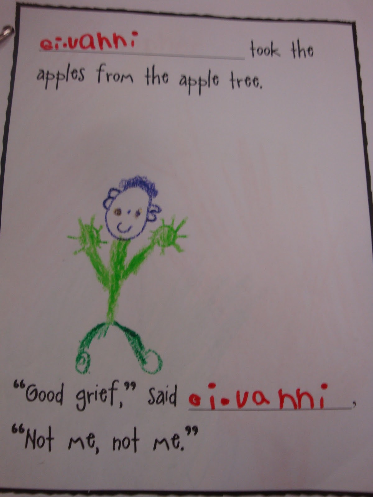 Learning Adventures: Who Took the Apples?