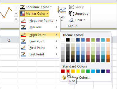Belajar Excel: Menggunakan Sparklines pada Excel 2010