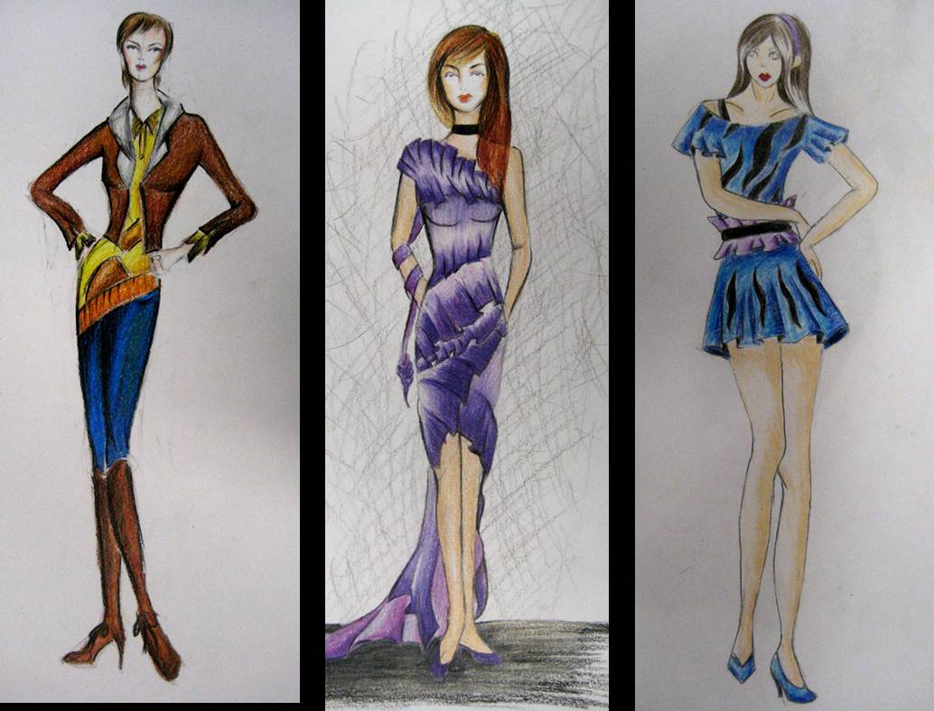 Composite Art & Design: Fashion Illustration (Sec. 3)