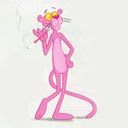 128x128 Wallpapers: Pink Panther, cartoon