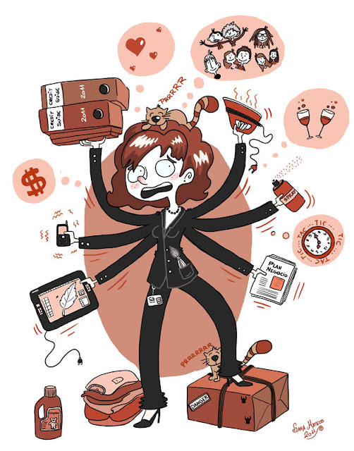 SARA MATEOS ILUSTRACIÓN: AGOBIOS VARIOS