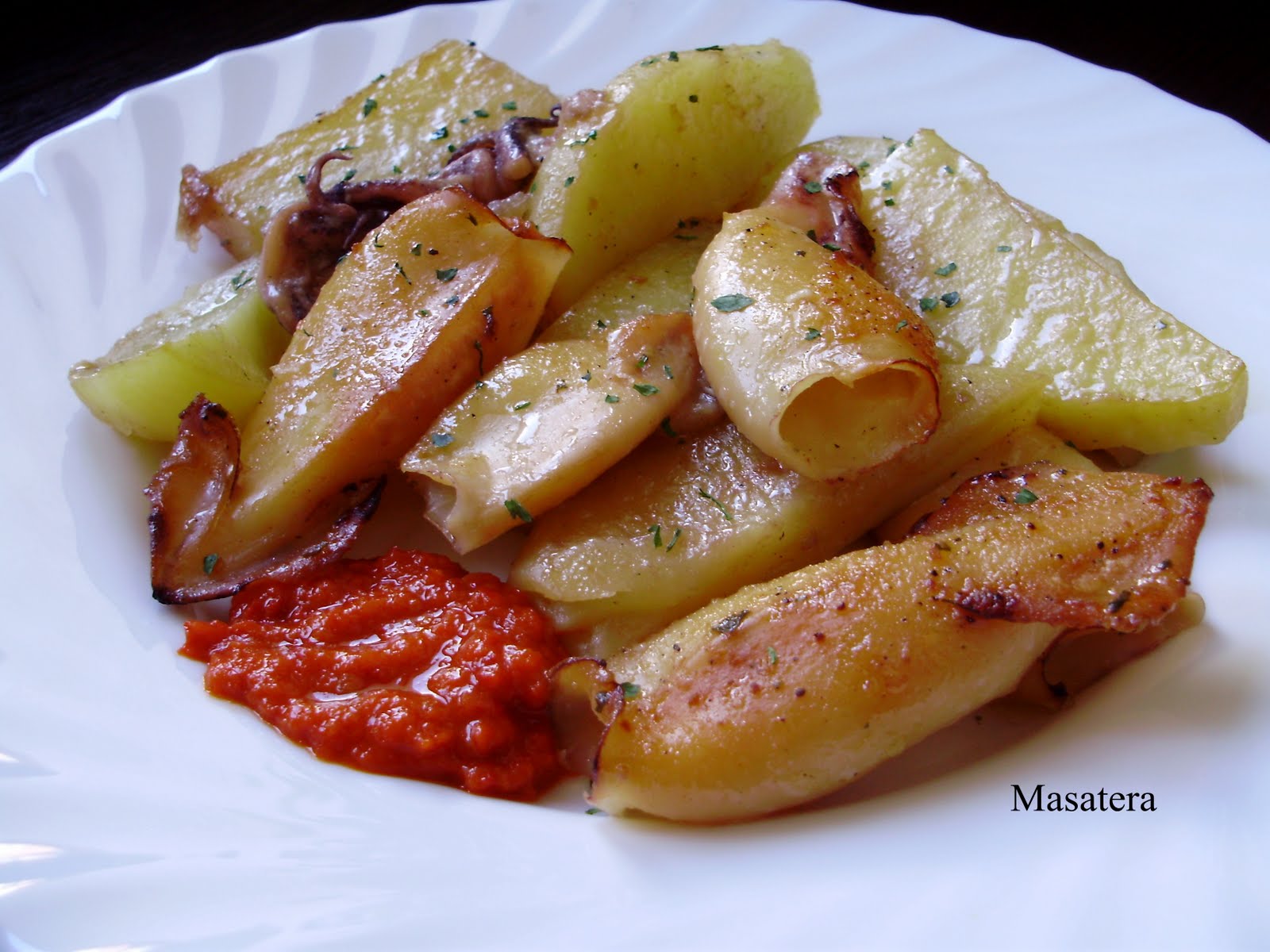 Recepti iz moje bilježnice: Lignje iz pećnice