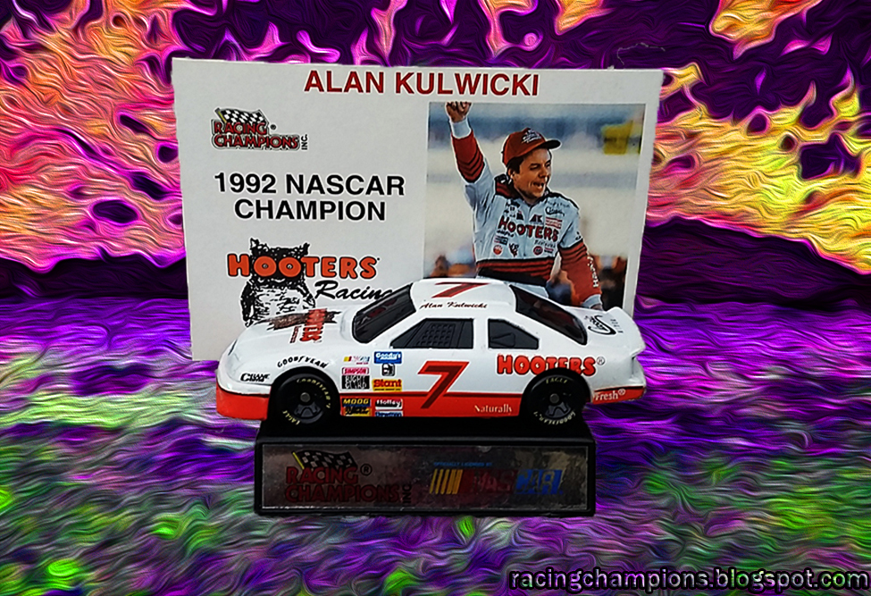 NASCAR Racing Champions Blog: Alan Kulwicki #7 Hooters Ford
