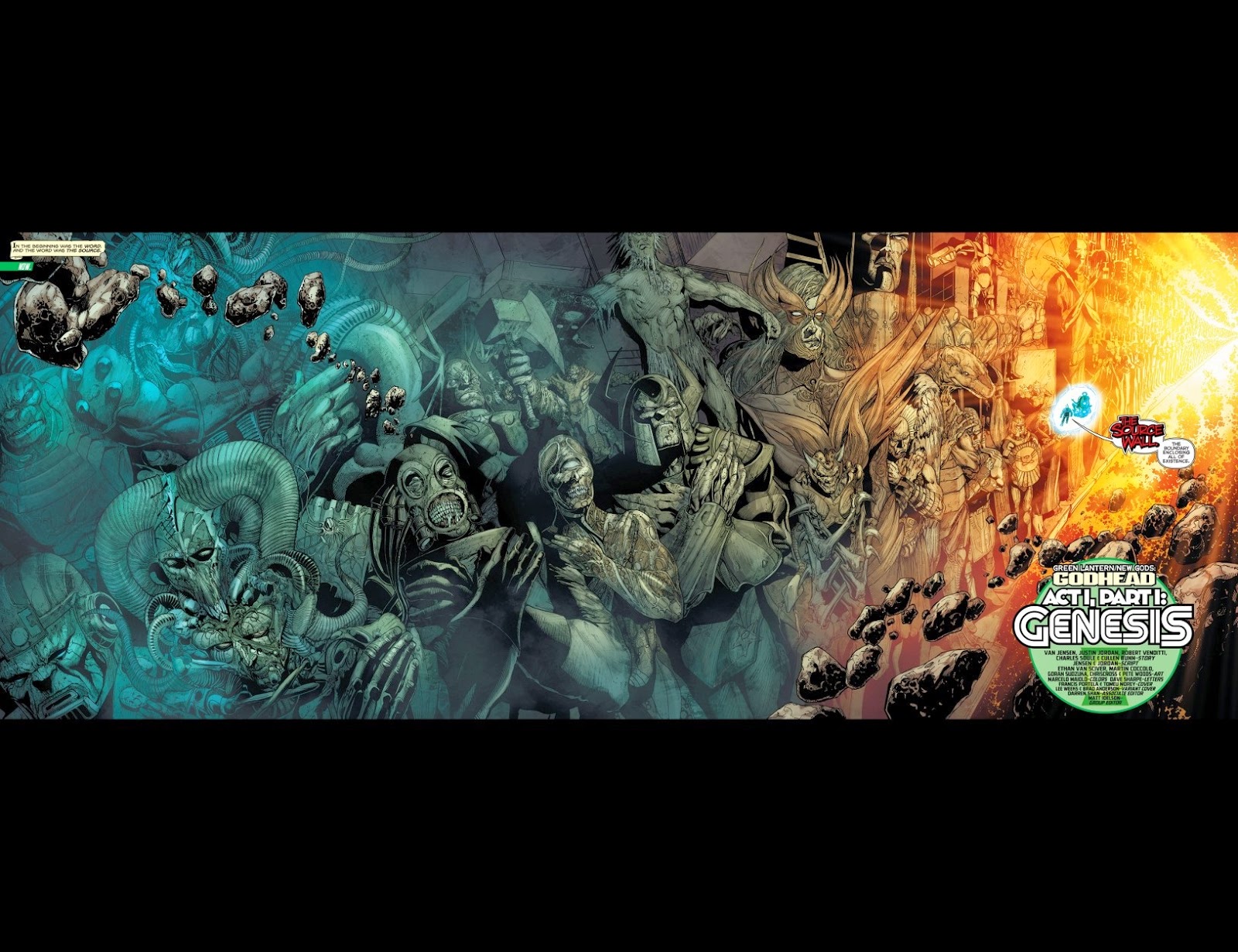 Weird Science DC Comics: Throwback Thursday: Green Lantern/New Gods ...