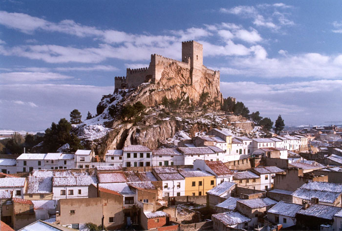 Terraqueoscopio: Castillo de Almansa.