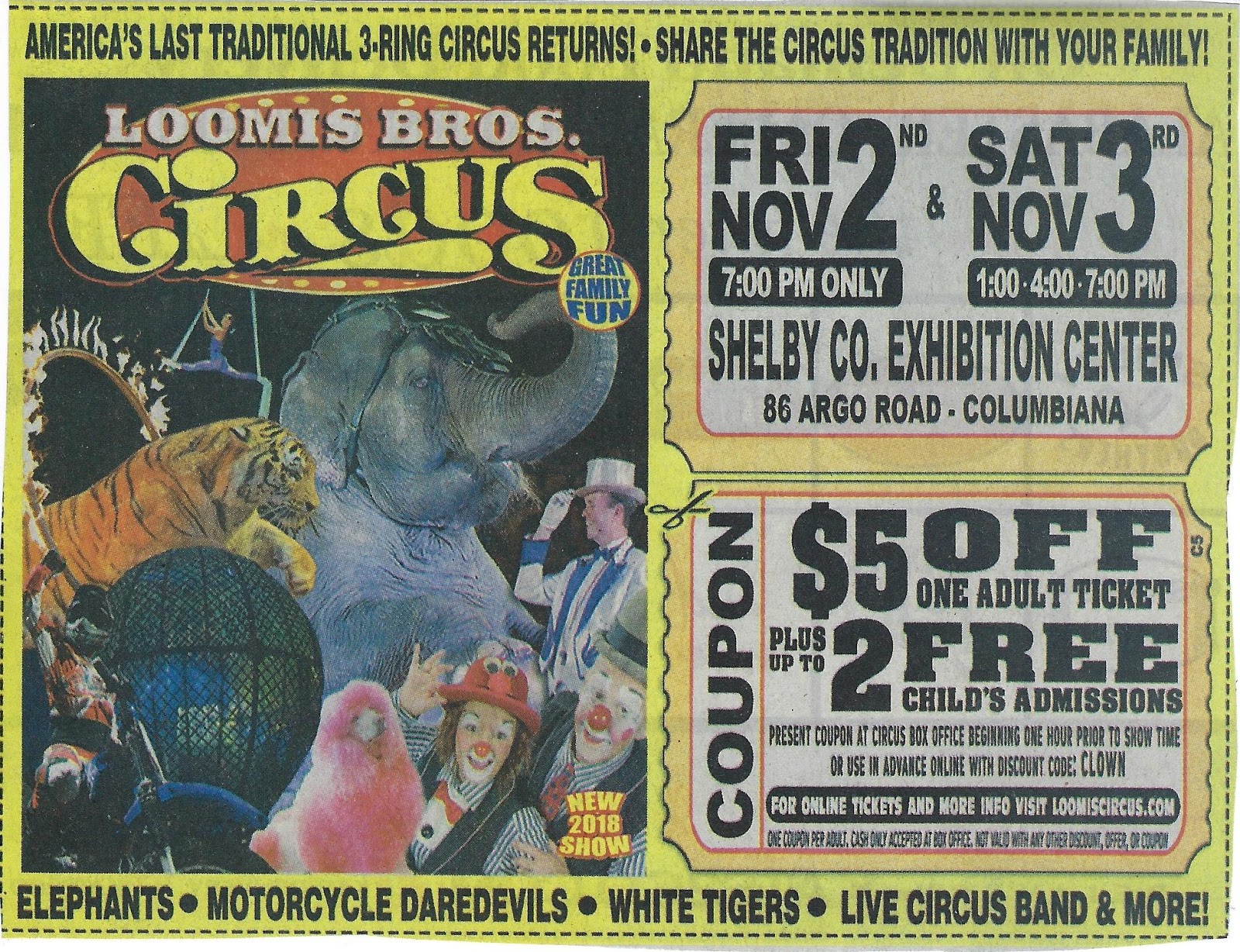 Alabama Yesterdays: When the Circus Came to Town