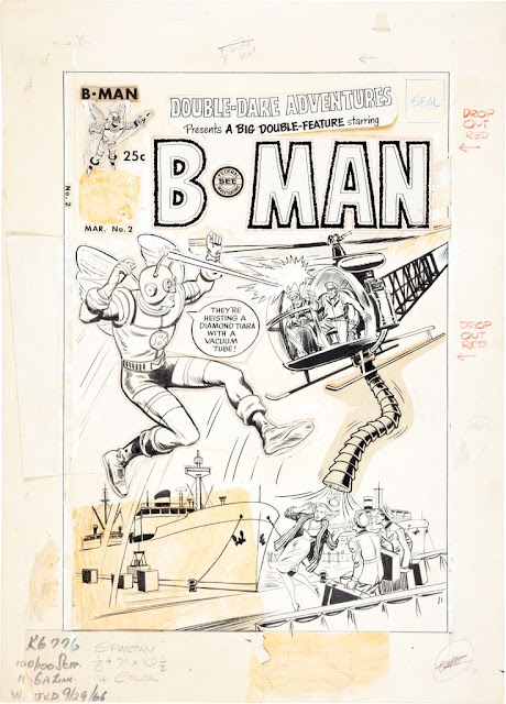 BEACH BUM COMICS : A BIG DOUBLE FEATURE STARRING -- BEE-MAN