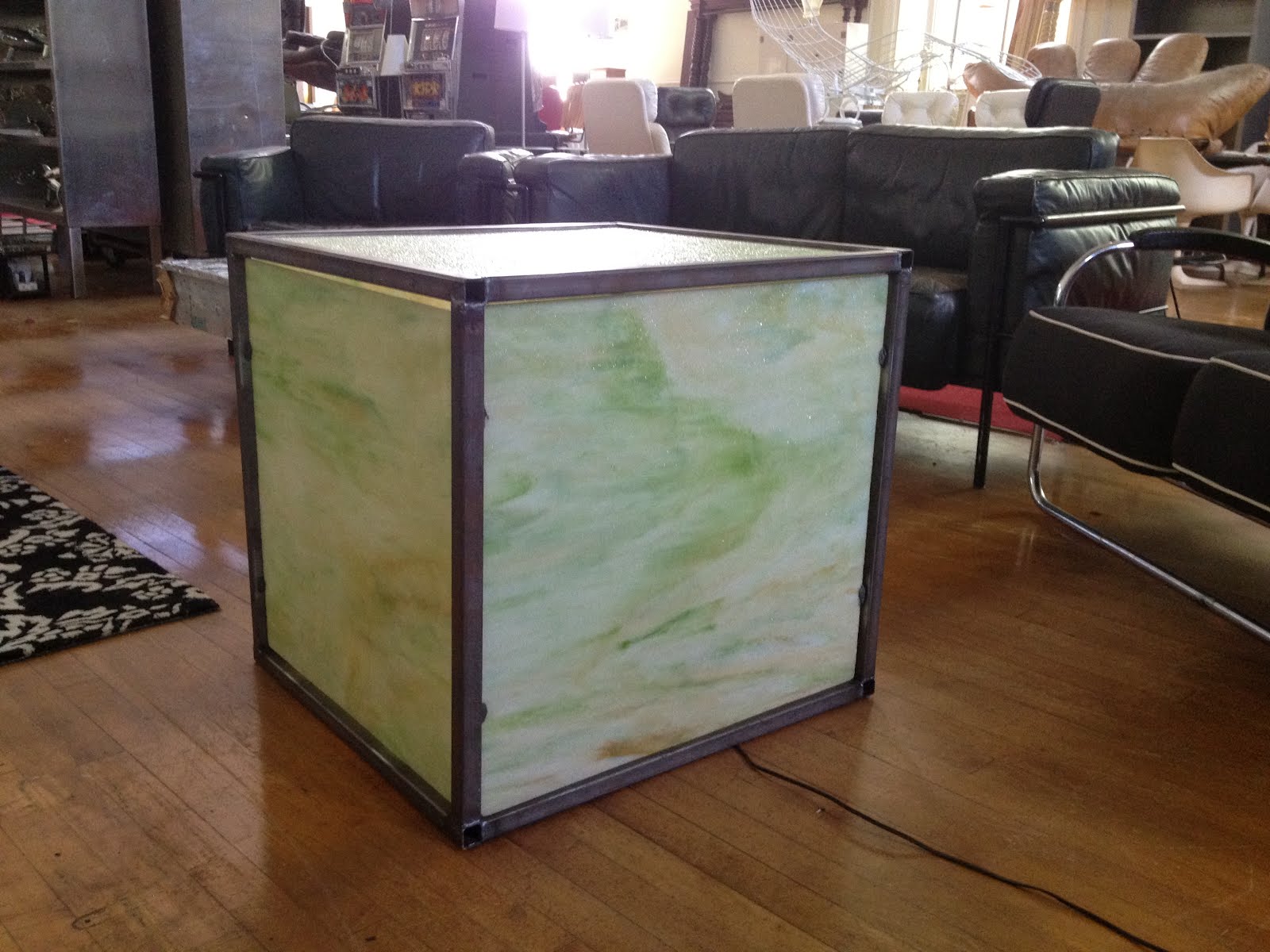 Art and Design by Jeremiah: stained glass cube light boxes