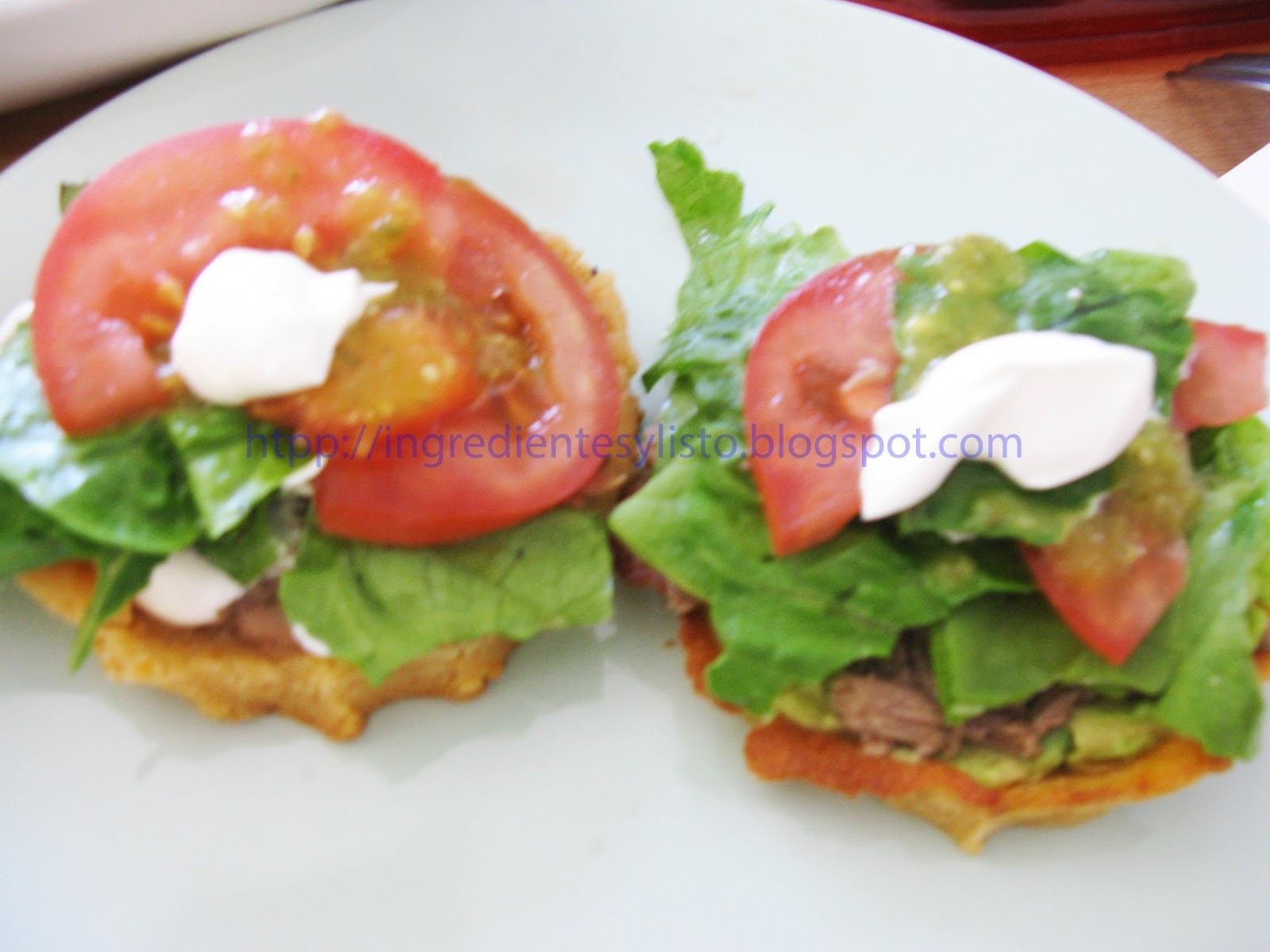 Ingredientes y ¡Listo!: Sopes de Carne Deshebrada