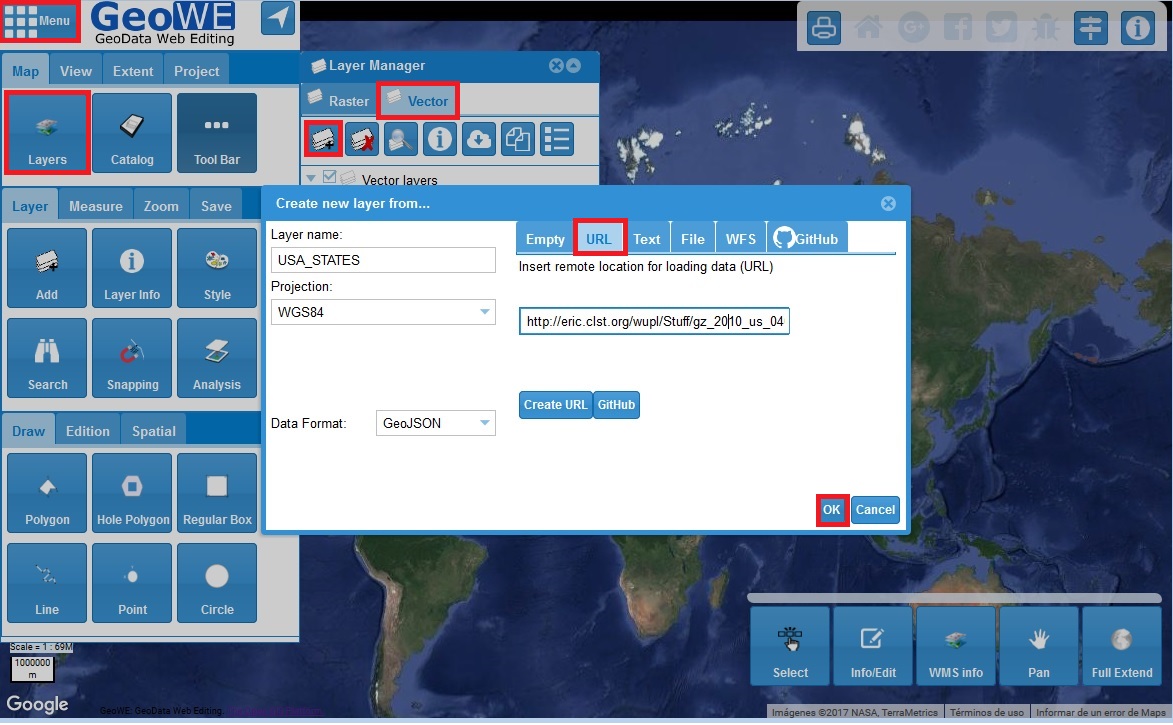 Turn Opendata into Geodata with GeoWE GISWEB, create your own layers ...