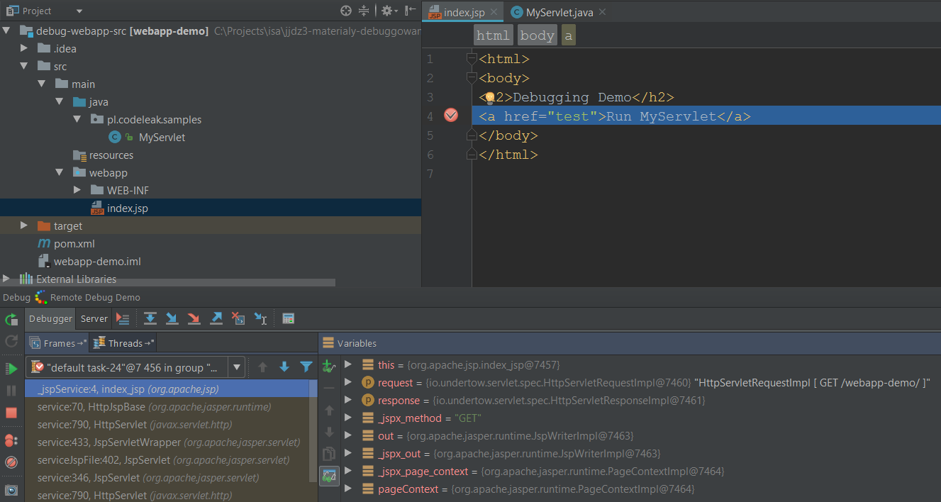 Remote Debugging Wildfly Application In Intellij ~ Codeleak Pl