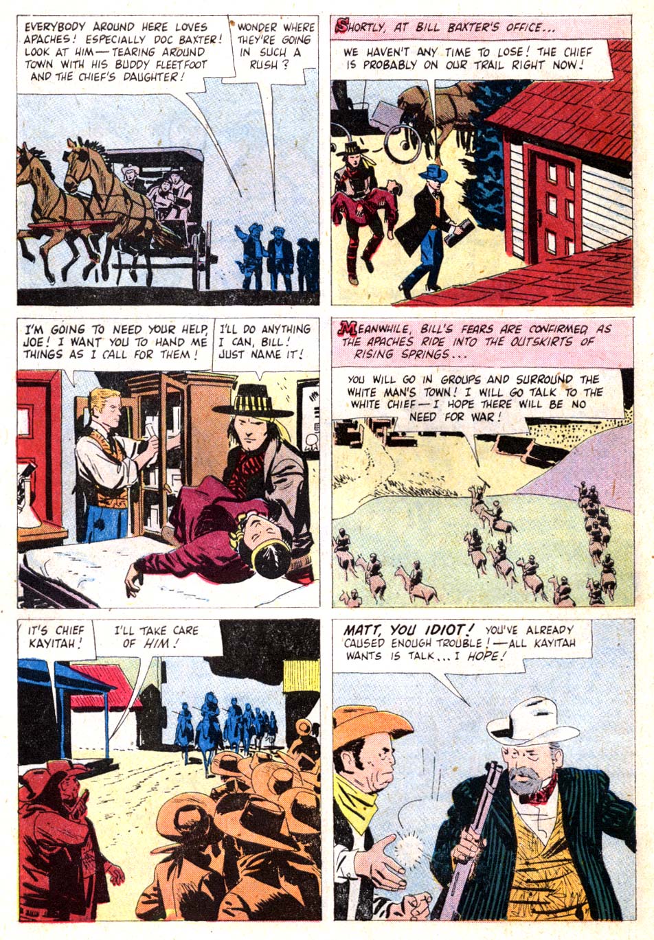 The ALEX TOTH archives: TOTH - FOUR COLOR COMICS 0877 - Frontier Doctor ...