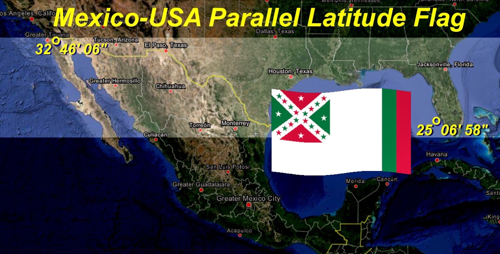 The Voice of Vexillology, Flags & Heraldry: Mexico-USA Parallel ...