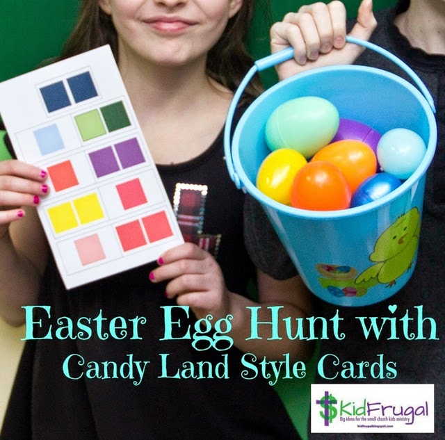 Kidfrugal: Candy Land Style Easter Egg Hunt with a Twist